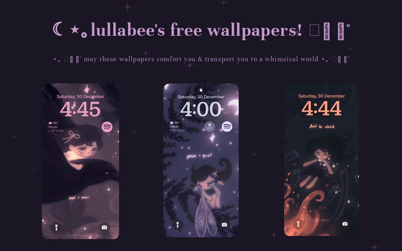 studio lullabee's free wallpapers